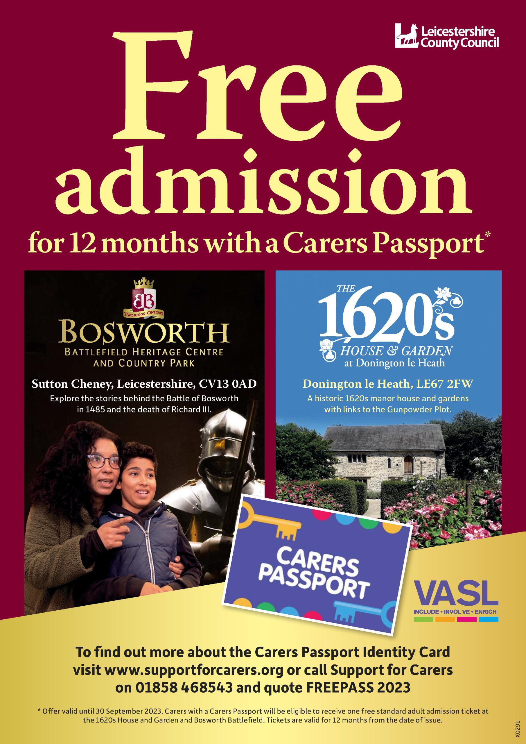 Local Attraction Offer For Carers | First Contact Plus